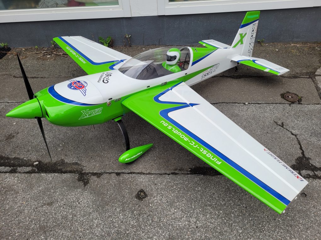 Modell: Extreme Flight EXTRA 300 EXP V2 91" , 2,31m , Green-White , GP ...